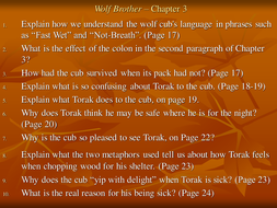 "Wolf Brother" by Michelle Paver | Teaching Resources