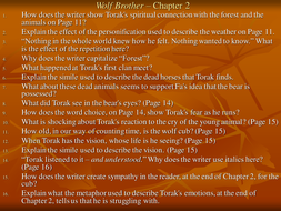 "Wolf Brother" by Michelle Paver | Teaching Resources