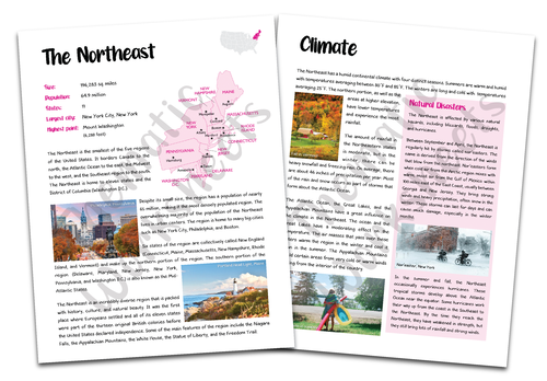 Regions of the United States: The Northeast | Teaching Resources