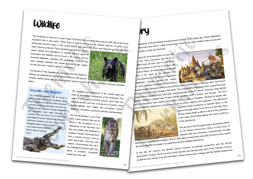 Regions of the United States: The Southeast | Teaching Resources