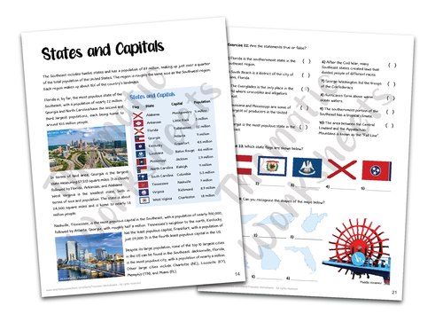 Regions of the United States: The Southeast | Teaching Resources
