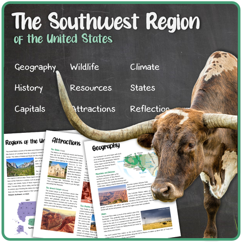 Regions of the United States: The Southwest | Teaching Resources