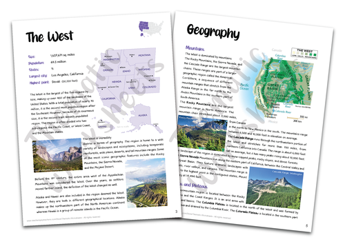 Regions of the United States: The West | Teaching Resources
