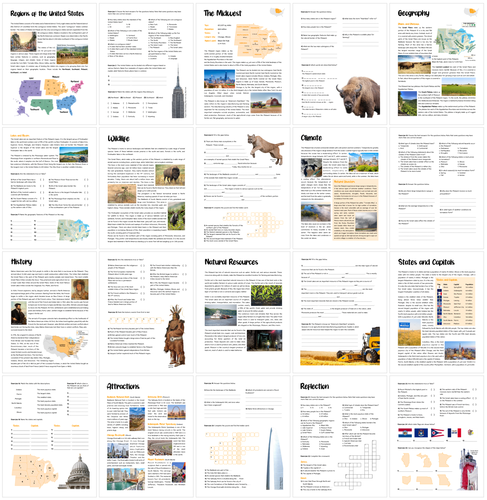 Regions of the United States: The Midwest | Teaching Resources