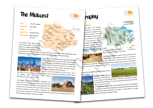 Regions of the United States: The Midwest | Teaching Resources