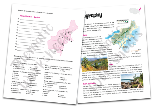 Regions of the United States: The Northeast | Teaching Resources