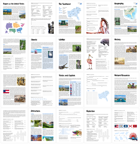 Regions of the United States: The Southeast | Teaching Resources