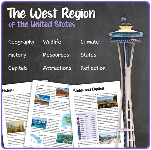 Regions of the United States: The West | Teaching Resources