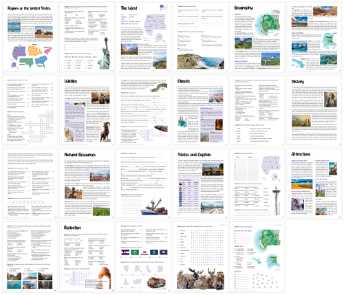 Regions of the United States: The West | Teaching Resources