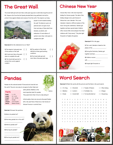 China (country study for elementary grades) | Teaching Resources