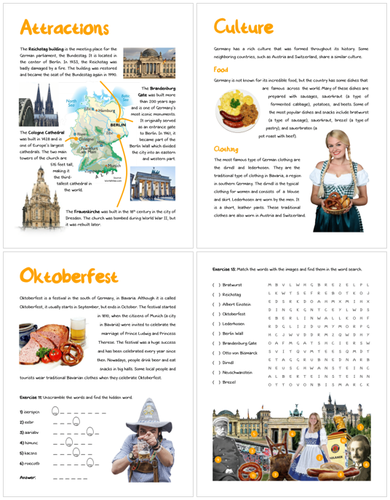 Germany (country study for elementary grades) | Teaching Resources