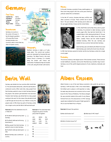 Germany (country study for elementary grades) | Teaching Resources