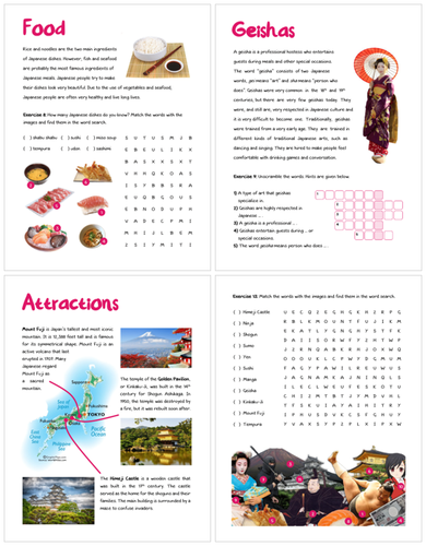 Japan (country study for elementary grades) | Teaching Resources