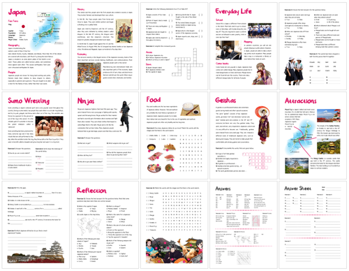 Japan (country study for elementary grades) | Teaching Resources