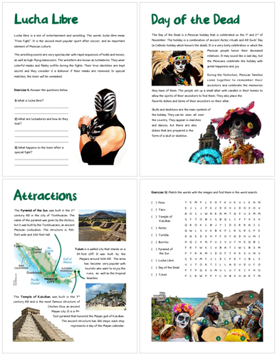 Mexico (country study for elementary grades) | Teaching Resources