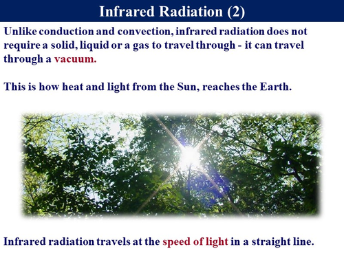 Phy_6.11 EMS - Infrared Radiation | Teaching Resources