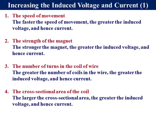 Phy_7.3 Electrical Generators | Teaching Resources