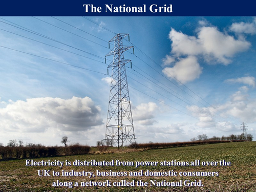 Phy_2.5 The National Grid (UK) | Teaching Resources