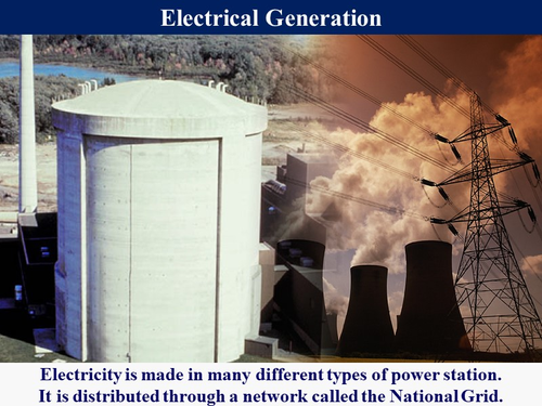 Phy_2.5 The National Grid (UK) | Teaching Resources