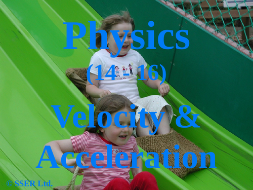 Phy_5.2 Forces - Velocity and Acceleration | Teaching Resources
