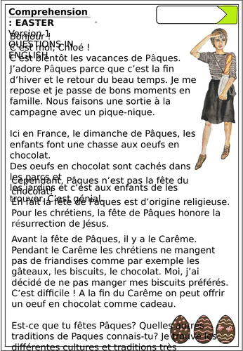 French Easter Paques Bundle | Teaching Resources