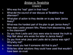 Bridge to Terabithia by Katherine Paterson | Teaching Resources