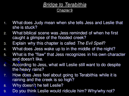 Bridge to Terabithia by Katherine Paterson | Teaching Resources