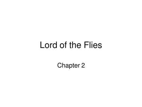 Lord of the Flies by William Golding | Teaching Resources