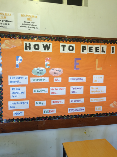 PEEL writing display | Teaching Resources