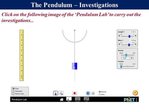 Phy_1.1 Measuring With The Pendulum | Teaching Resources