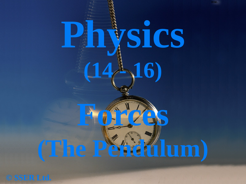 Phy_1.1 Measuring With The Pendulum | Teaching Resources