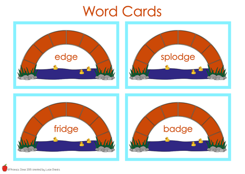 dge Phonics Game 'Build the Bridge' | Teaching Resources