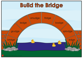 dge Phonics Game 'Build the Bridge' | Teaching Resources
