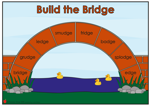 dge Phonics Game 'Build the Bridge' | Teaching Resources