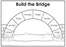 dge Phonics Game 'Build the Bridge' | Teaching Resources