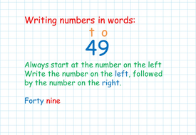 Writing numbers in words and numerals (A week of lesson, presentations ...