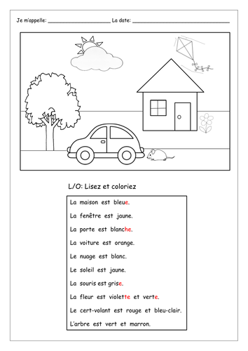 FRENCH - Colours - Les Couleurs - Activity Booklet KS2 - Worksheets ...