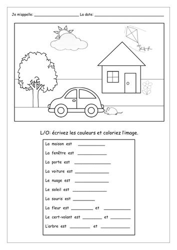 FRENCH - Colours - Les Couleurs - Activity Booklet KS2 - Worksheets ...