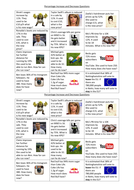 Percentage Increase And Decrease Questions Answers Teaching Resources