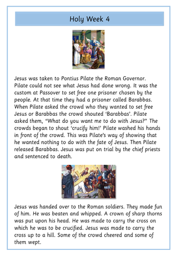 Easter and Holy Week | Teaching Resources