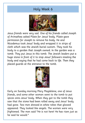 Easter and Holy Week | Teaching Resources