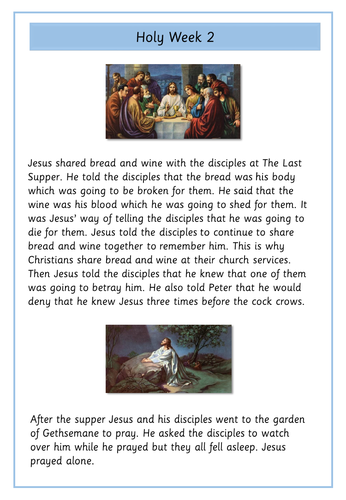 Easter and Holy Week | Teaching Resources