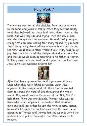 Easter and Holy Week | Teaching Resources