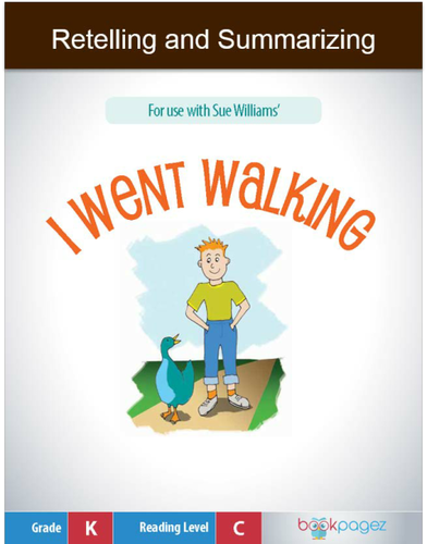 Retelling and Summarizing with I Went Walking, Kindergarten | Teaching ...