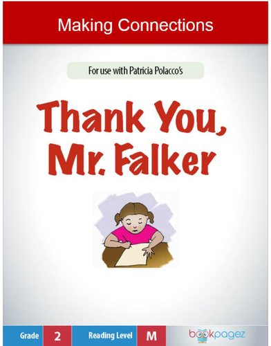 Making Connections with Thank You, Mr. Falker, Second Grade | Teaching ...