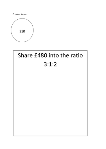 Ratio Treasure hunt | Teaching Resources