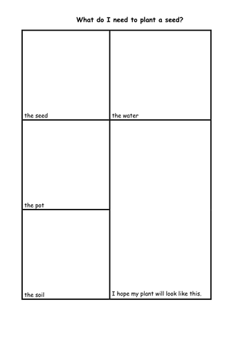 Plants - Growing Green Plants Key Stage 1 Resource Pack | Teaching ...