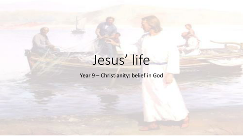 Key events in Jesus' life - with 1-9 differentiated aims | Teaching ...