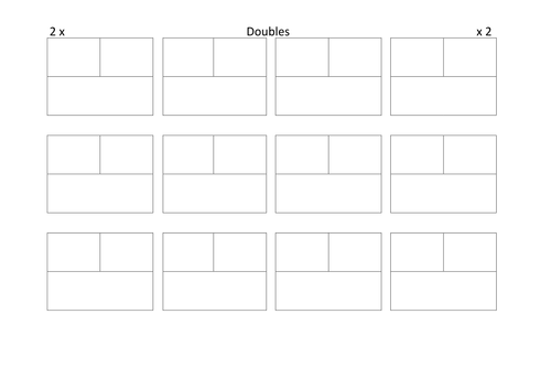 Times tables bar diagrams templates for strategies - visual scaffolding ...