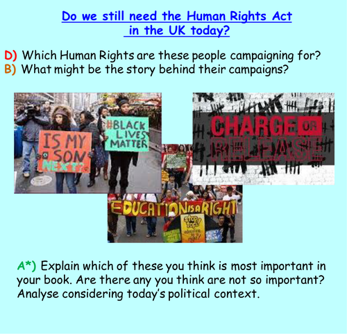 Human Rights Responsibilities - Citizenship | Teaching Resources